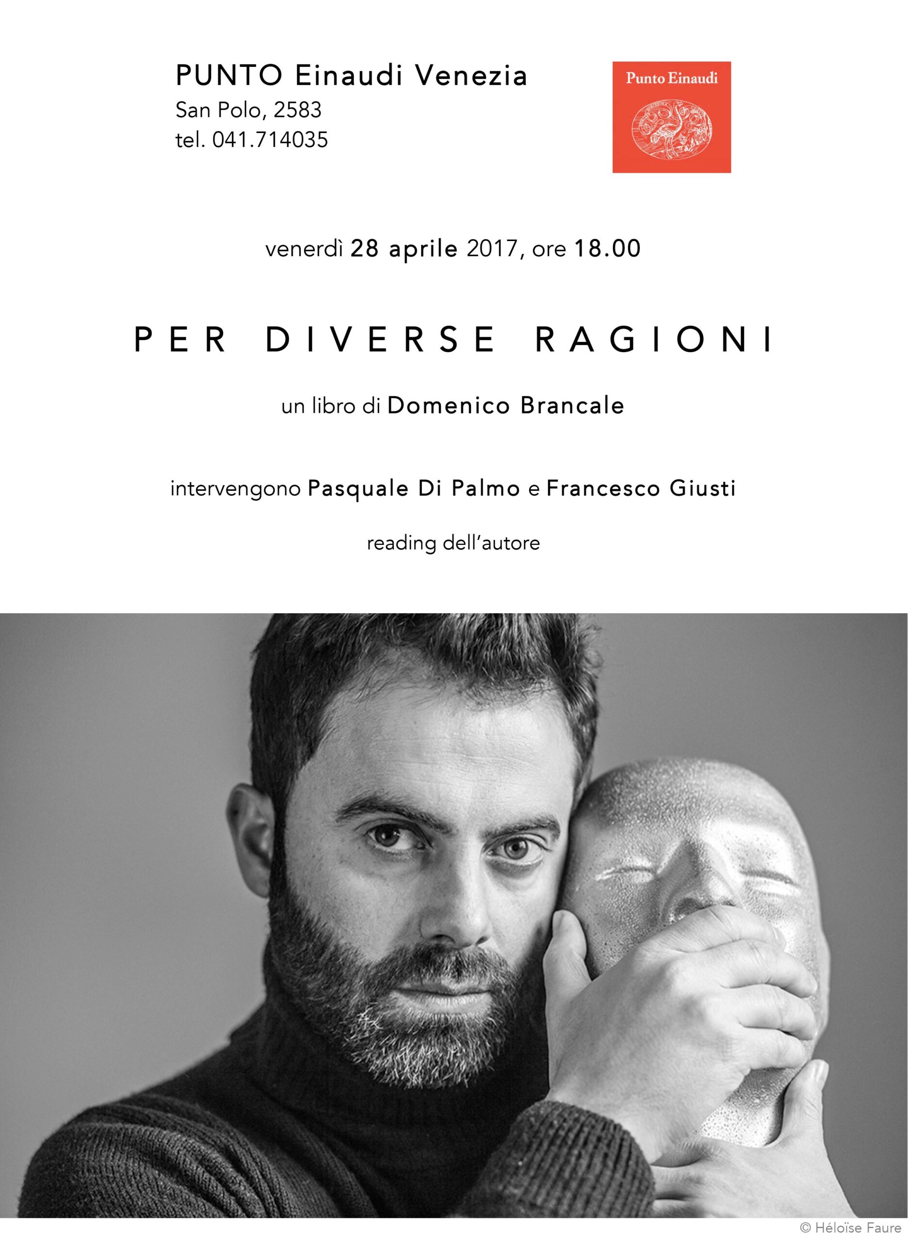 IL PUNTO EINAUDI VENEZIA VI INVITA ALL'INCONTRO CON DOMENICO BRANCALE ...